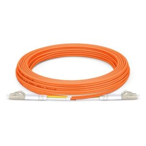 What Do Orange Fiber Optic Cables Represent?